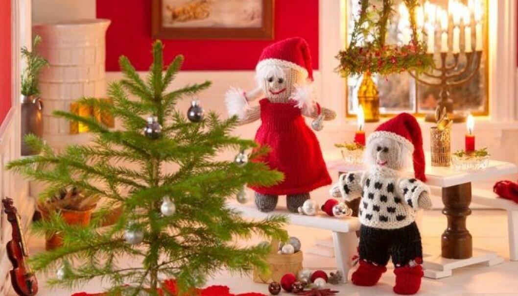 Sticka söta tomtenissar – enkel beskrivning | Allas