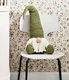 Sticka tomte med mosstickad luva | Allas