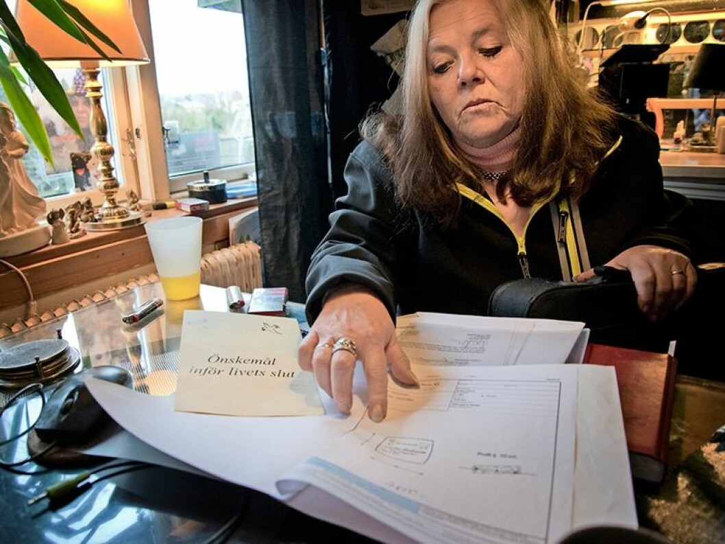 Cancersjuka Cecilia: "Jag planerade min egen begravning" | Allas