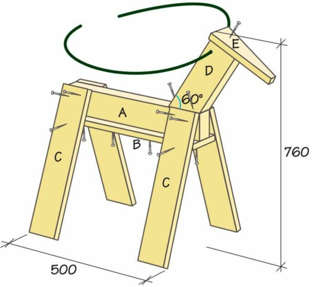 Bygg din egen julbock av granris, halm eller mossa | Allas