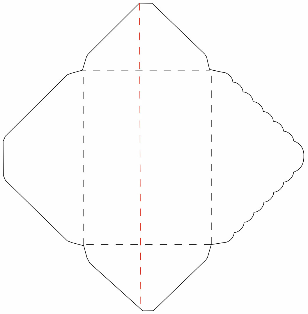 Vik kuvert - enkelt DIY | Allas